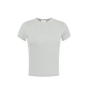 Saint Laurent Grey Tops T-shirts & Jerseys - Gray