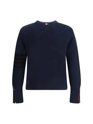 Thom Browne Cotton Crewneck Sweater
