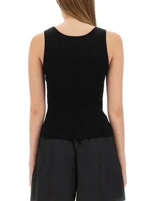 Kenzo Embroidered Boke Flower 2.0 Tank Top - Black