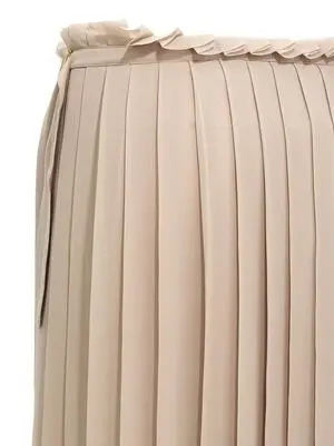 AMI Paris Pleated' Skirt