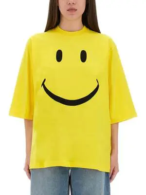 Moschino Graphic Logo Cotton T-shirt