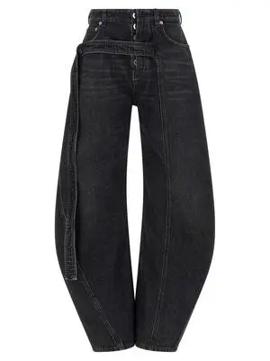 JEAN PAUL GAULTIER Low Waist Jeans - Black
