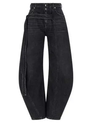 JEAN PAUL GAULTIER Low Waist Jeans - Black