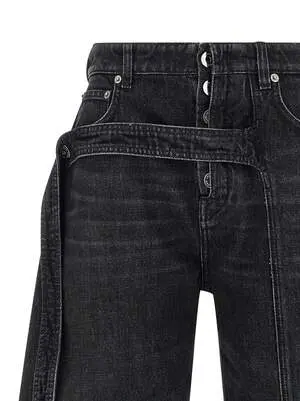 JEAN PAUL GAULTIER Low Waist Jeans - Black
