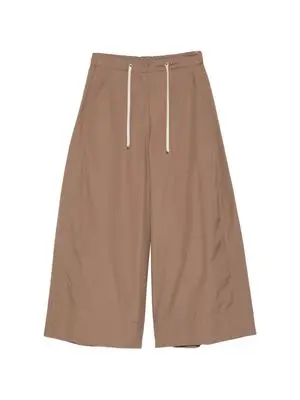Max Mara Cotton Wide-leg Trousers