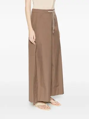 Max Mara Cotton Wide-leg Trousers