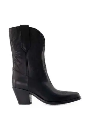 GOLDEN GOOSE Wish Star Leather Boots