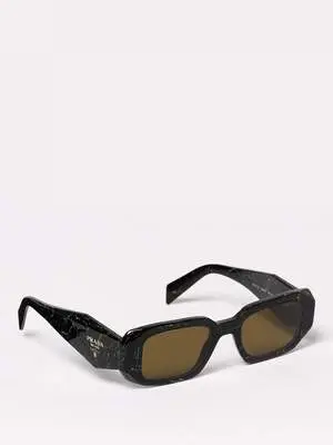 Prada Acetate Sunglasses With Logo