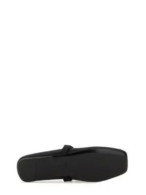 Marni Ballerina Sabot Little Bow - Black
