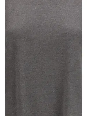 Brunello Cucinelli Cashmere Glitter T-shirt - Gray