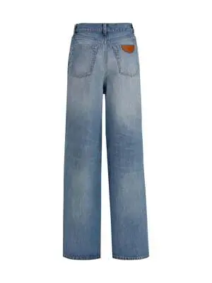 Chloé High-rise Wide-leg Jeans - Blue