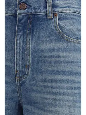 Chloé High-rise Wide-leg Jeans - Blue
