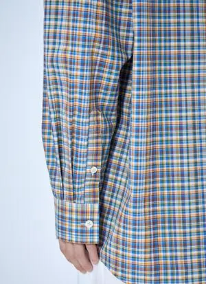 TOTEME Classic Check Cotton Poplin Shirt - Multicolor