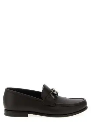 FERRAGAMO Avril Leather Loafers