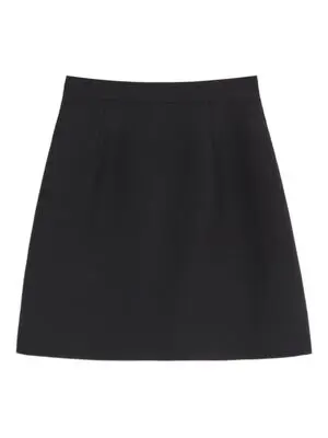 Valentino Garavani Vlogo Signature Wool And Silk Skirt - Multicolor