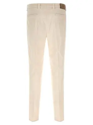Brunello Cucinelli American Pima Cotton Pants - White