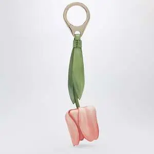 CHRISTIAN LOUBOUTIN Leather Tulip Bag Charm - Multicolor