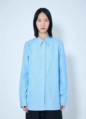 TOTEME Striped Poplin Shirt