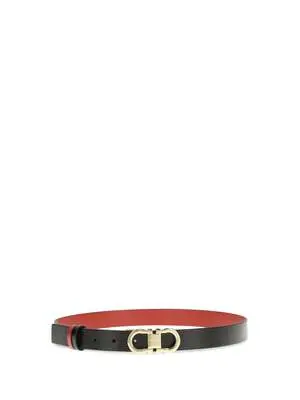 FERRAGAMO Adjustable And Reversible Gancini Belt