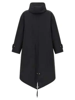 AMI Paris Long Parka - Gray