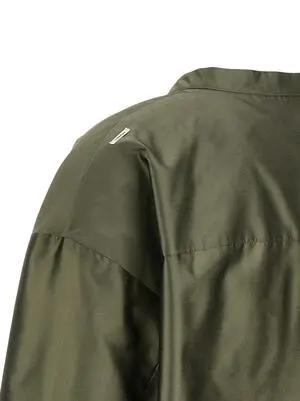 Max Mara Smmracconto Silk Blend Organza Shirt - Green