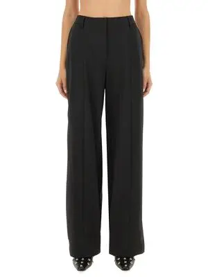 JEAN PAUL GAULTIER Pants With Stirrup - Black