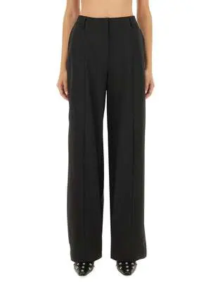 JEAN PAUL GAULTIER Straight Leg Stirrup Pants - Black