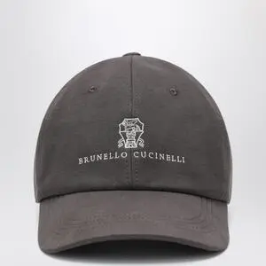 Brunello Cucinelli Cotton Baseball Cap - Brown