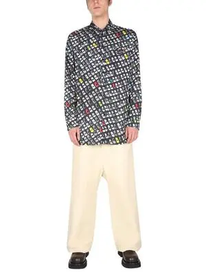 Bottega Veneta Shirt With Allover Print