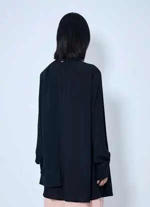 TOTEME Draped Scarf Blouse