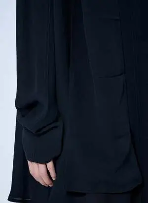 TOTEME Draped Scarf Blouse