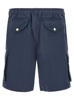 Brunello Cucinelli Cargo Bermuda Shorts - Blue