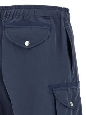 Brunello Cucinelli Cargo Bermuda Shorts - Blue