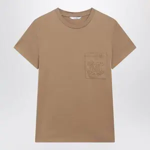 Max Mara MAX MARA Cotton Jersey T-Shirt Brown