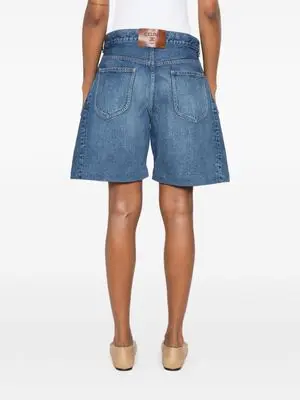Celine Denim Cotton Shorts