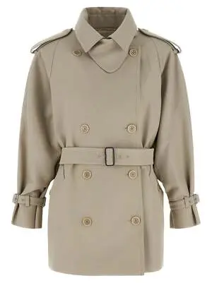 Max Mara Mxscacio Trench Coat - Cream