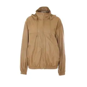 Auralee Fine Baby Calf Hooded Blouson - Cream