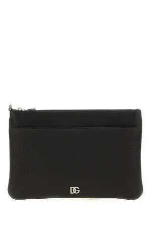 Dolce & Gabbana Black Leather Wallet