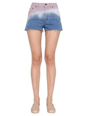 Saint Laurent Tie Dye Shorts