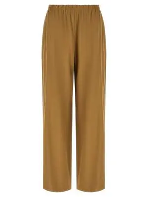 Max Mara Mxpdestino Linen Blend Pants - Cream