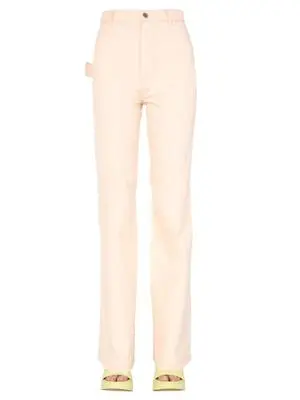 Bottega Veneta Flared Jeans - Pink