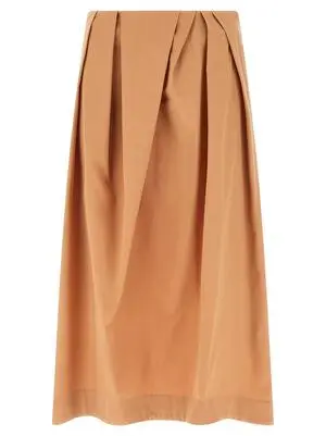 Dries Van Noten Sonista Cotton Midi Skirt
