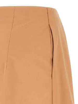 Dries Van Noten Sonista Cotton Midi Skirt