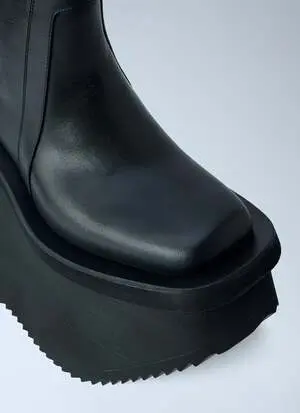 Rick Owens Factory Leather Boots