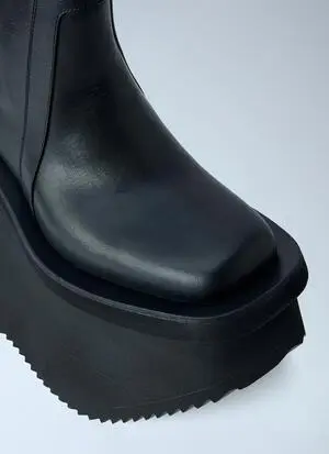 Rick Owens Factory Leather Boots