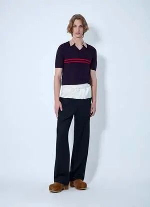 Dries Van Noten Drawstring Wide-leg Trousers