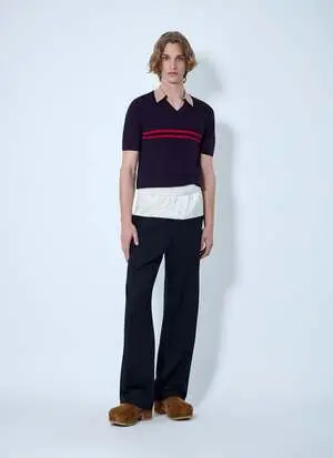Dries Van Noten Drawstring Wide-leg Trousers - Black