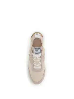 Chloé Kick Sneakers - Cream