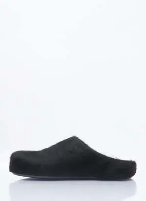 Marni Fussbett Sabot Mules - Black