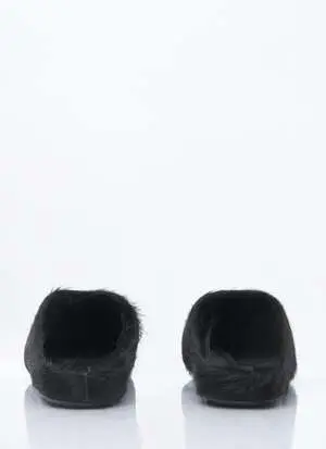 Marni Fussbett Sabot Mules - Black